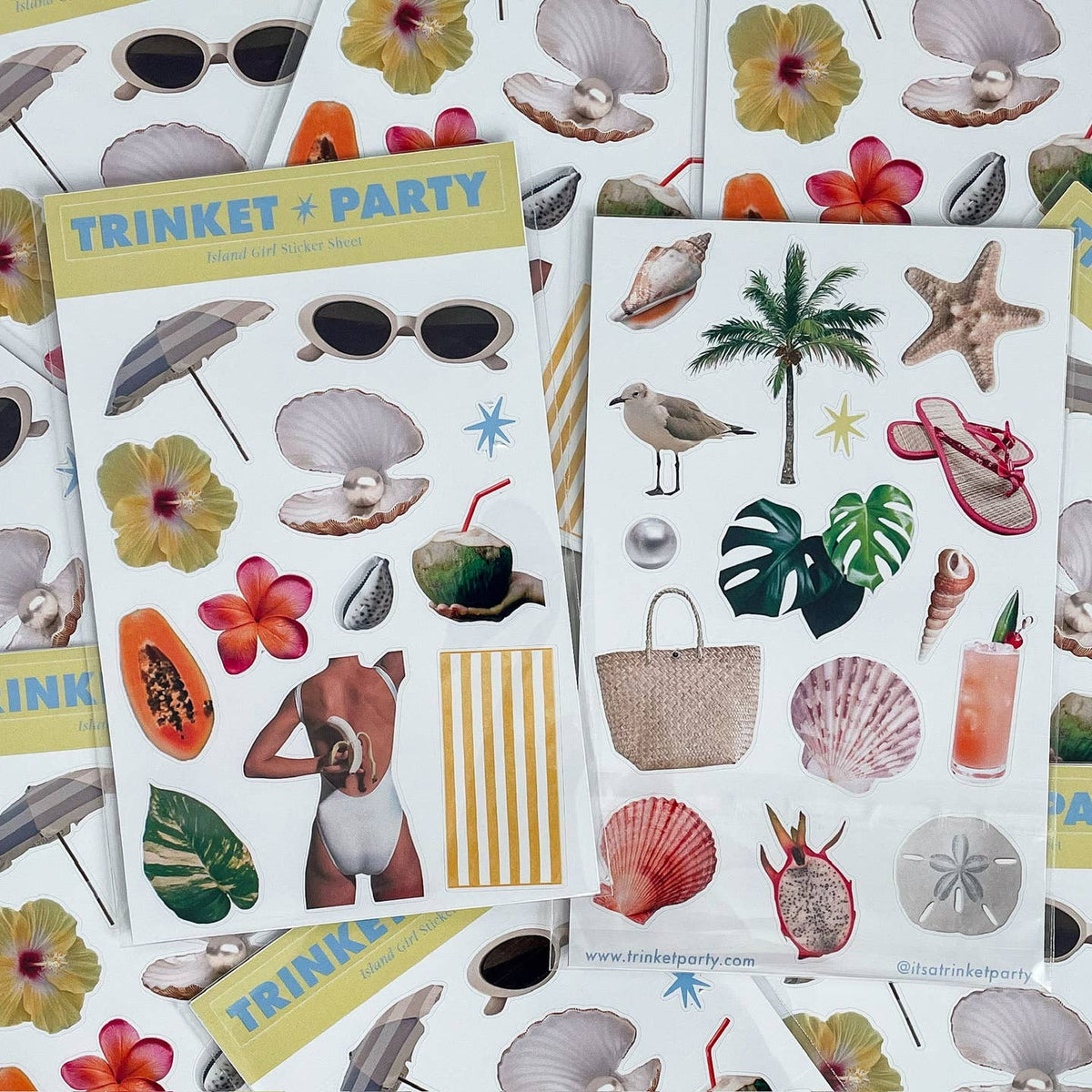 Island Girl Sticker Sheets – All The Feels