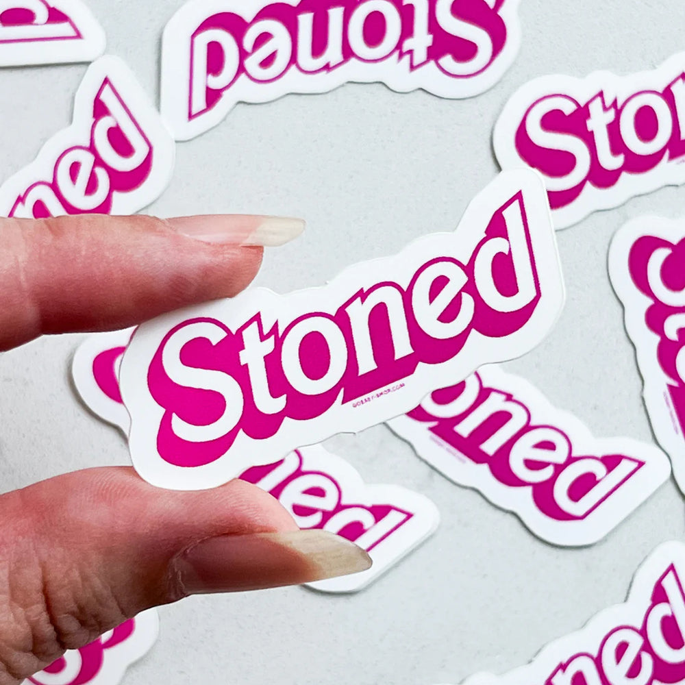 Stoned Sticker – All The Feels